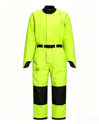 China Custom Sizes Heavy Duty Coveralls Industrial Protective Clothing Overalls For Water Jetting for sale
