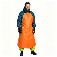 China Custom Water Jetting Apron Heavy Duty Safety Work Wear Lightweight With Adjustable Straps for sale