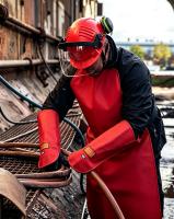 China Adjustable Straps Marine Safety Suit Quick Release Water Jetting Apron Heavy Duty for sale