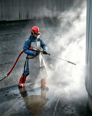 China Water Resistant Protective Safety Clothes Wear Resistant Water Jet Apron Windproof for sale