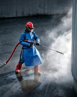 China Tear Resistant Ship Coverall Heavy Duty Water Jetting Apron Quick Release for sale