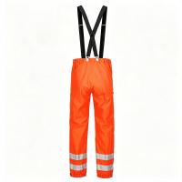 China Durable Work Bib Pants Adjustable Power Washing Clothing High Visibility for sale