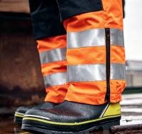 China Durable Work Bib Pants Adjustable Power Washing Clothing High Visibility for sale