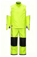 China Water Jetting Ship Coverall Reflective Strips Water Resistant Coverall Flexible for sale