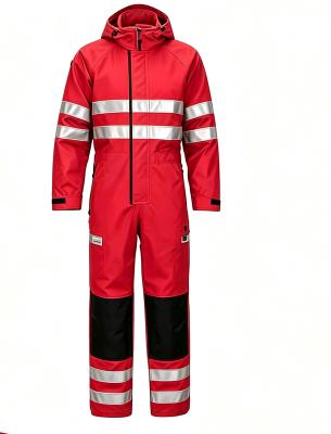 China Ergonomic Industrial Safety Coveralls Durable Protective Work Clothing Full Body for sale