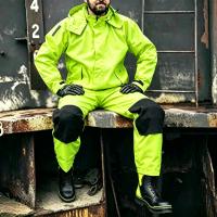 China Lightweight Safety Waterproof Jacket Impact Resistant High Visibility Work Jacket Full Upper Body for sale