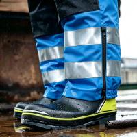 China Impact Resistant Waterproof Bib Trousers Reflective Waterproof Brace Trousers Lightweight for sale