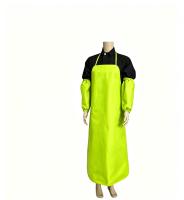 China Reinforced Pressure Washing Protective Clothing Windproof High Visibility Coverall Breathable for sale