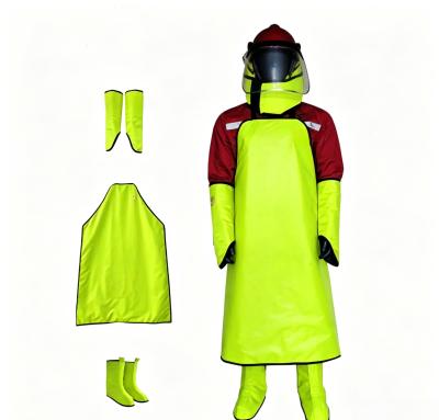 China Reinforced Pressure Washing Protective Clothing Windproof High Visibility Coverall Breathable for sale