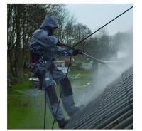 China Full Body Hydro Jetting Suit Waterproof Protective Work Clothing Wear Resistant for sale