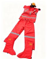 China Multi Layer Pressure Washing Protective Clothing High Visibility Marine Overalls Waterproof for sale
