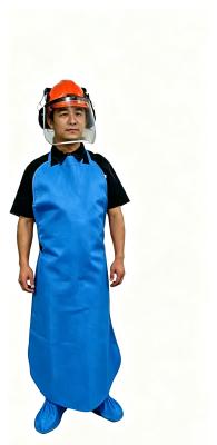 China High Strength Water Blasting Safety Suit Reinforced Industrial Coveralls Penetration Resistant for sale