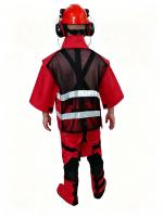 China Split Style Offshore Coverall Breathable Mesh Heavy Duty Overall High Visibility for sale