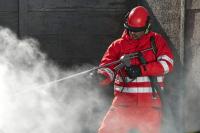 China Breathable Water Blasting Safety Suit High Strength Waterproof Protective Clothing Fire Proof for sale