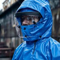 China Heavy Duty Pressure Washing Suit Breathable Full Protective Clothing High Visibility for sale