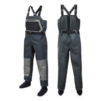 China Unisex Fishing Waders Adjustable Suspenders Breathable Chest Waders Custom Sizes For Fly Fishing for sale