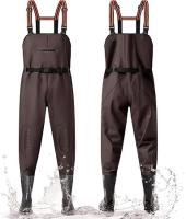 China Breathable Neoprene Chest Waders Stretch Insulated Waders Wear Resistant For Outdoor Construction for sale