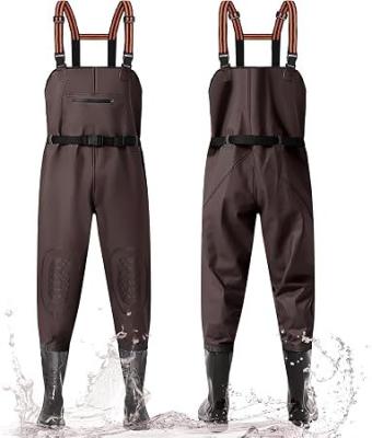 China Breathable Neoprene Chest Waders Stretch Insulated Waders Wear Resistant For Outdoor Construction for sale