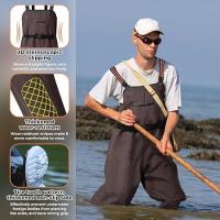 China Breathable Neoprene Chest Waders Stretch Insulated Waders Wear Resistant For Outdoor Construction for sale