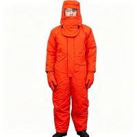 China Breathable Protective Safety Clothing Waterproof Cryogenic Suits Fully Encapsulating for sale