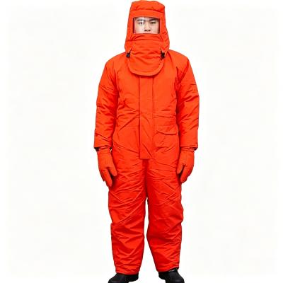 China Breathable Protective Safety Clothing Waterproof Cryogenic Suits Fully Encapsulating for sale