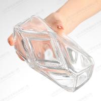 China 375ml 500ml Vodka Clear Glass Bottle 250ml tequila bottle for Wine Body Material Glass for sale