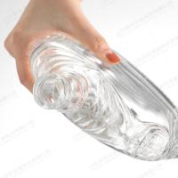 China Custom Size Glass Wine Decanter 700ml 1000ml Healthy Lead Free Glass Bottle for sale
