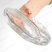 China Custom Size Glass Wine Decanter 700ml 1000ml Healthy Lead Free Glass Bottle for sale