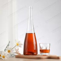 China Whiskey Wine Gin Glass Bottle 500ml with Acceptable Customer's Logo Made of Glass for sale