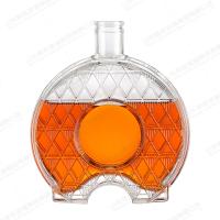 China Rubber Stopper Sealing Type Large Crystal Wine Decanter for Whisky Xo Glass Bottle for sale