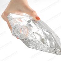 China Glass Collar Empty Xo Vodka Decanter Alcohol Liquor Bottle for Entertaining Guests for sale