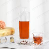 China 500Ml Empty Liquor Spirits Glass Whiskey Bottles for Vodka Gin Whiskey Mountain Bottles for sale