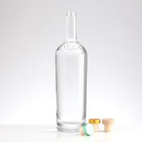 China 750ml Customized Red Wine Glass Bottle with Hot Stamping and Customized Bottle Color for sale