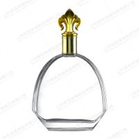China Clear Glass Decanter Xo Brandy Whiskey Bottle for Beverage Packaging 750ml 800ml for sale