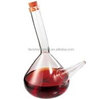 China Twisty Glass Bottle For Whiskey Gin Rum XO 300ml 500ml 750ml 1000ml Clear for sale