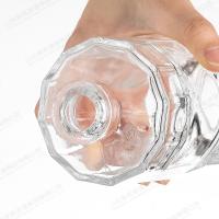 China Body Material Glass Cylinder Bottle 350ml 550ml 750ml for Liquor Vodka Whisky for sale