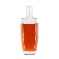 China Square Glass Bottle for Wine Brandy Vodka Whisky Made of Healthy Lead-free Glass for sale