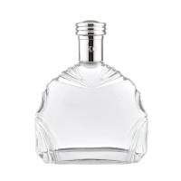 China Wine tequila liquor whisky bottle Glass Bottle 500ml 750ml With Glass Lid Hot stamping for sale
