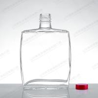 China 375ml 750ml 800ml Clear Glass Bottle For OEM ODM Gin Vodka Whiskey Wine for sale
