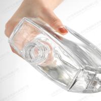 China 375ml 750ml 800ml Clear Glass Bottle For OEM ODM Gin Vodka Whiskey Wine for sale