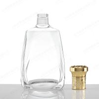 China Decal Surface Handling 750ml Glass Liquor Bottle for Spirits Gin Whisky Vodka Tequila for sale