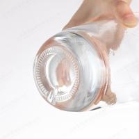 China Glass Round Vodka Liquor Bottle 500ml 700ml 750ml For Top Notch Wine for sale