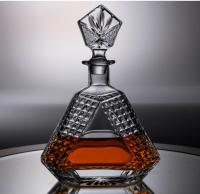 China Acceptable Customer's Logo Whisky Glass Bottle for High Flint Liquor and Spirits for sale