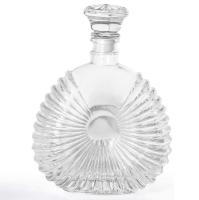China Acceptable Customer's Logo Whisky Glass Bottle for High Flint Liquor and Spirits for sale