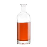China 700ml 750ml 1000ml Square Glass Bottles with Cork Ideal for Gin Whisky Vodka Red Wine for sale