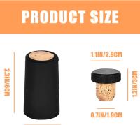China OEM ODM Wine Bottle Sealed Heat Shrink Black PVC Shrink Capsules For Beverage for sale