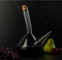 China Lead Free Glass Wine Decanter For Wine Gift Glass Collar Material OEM ODM for sale