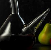 China Lead Free Glass Wine Decanter For Wine Gift Glass Collar Material OEM ODM for sale