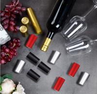 China Healthy Lead Free Glass Wine Bottle Capsule Shrink Cap For Cellar And Home Packaging for sale