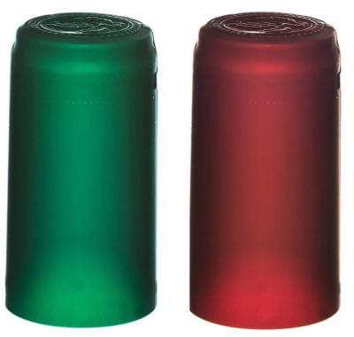 China Non Spill Wine Bottle Heat Shrink Capsules with Transparent Customization for sale